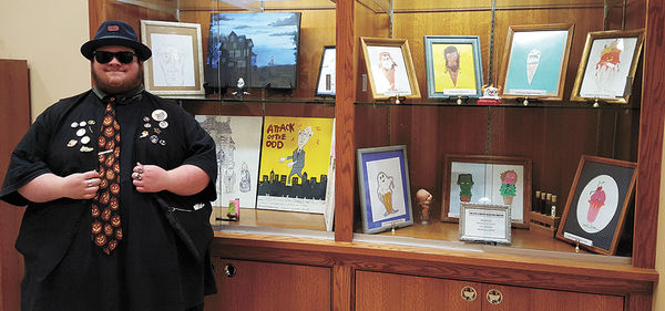 Michael D. Davis’ art just in time for Halloween at Toledo Library ...
